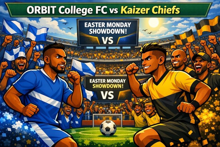 Kaizer Chiefs and ORBIT College FC set for high-stakes Easter Monday ...